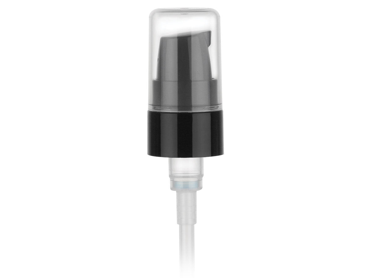 18-400 Black Smooth Cosmetic Treatment Pump (2.4375" Dip Tube ...